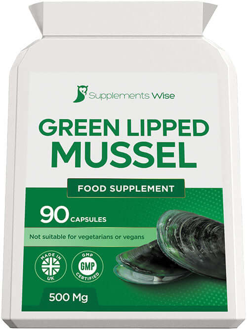 Green Lipped Mussel Capsules 90 x 500mg – Supplements Wise